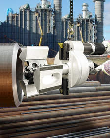 Pipe Milling End Prep Tool From ESCO For Heavy Wall Pipe Up To 14" O.D.